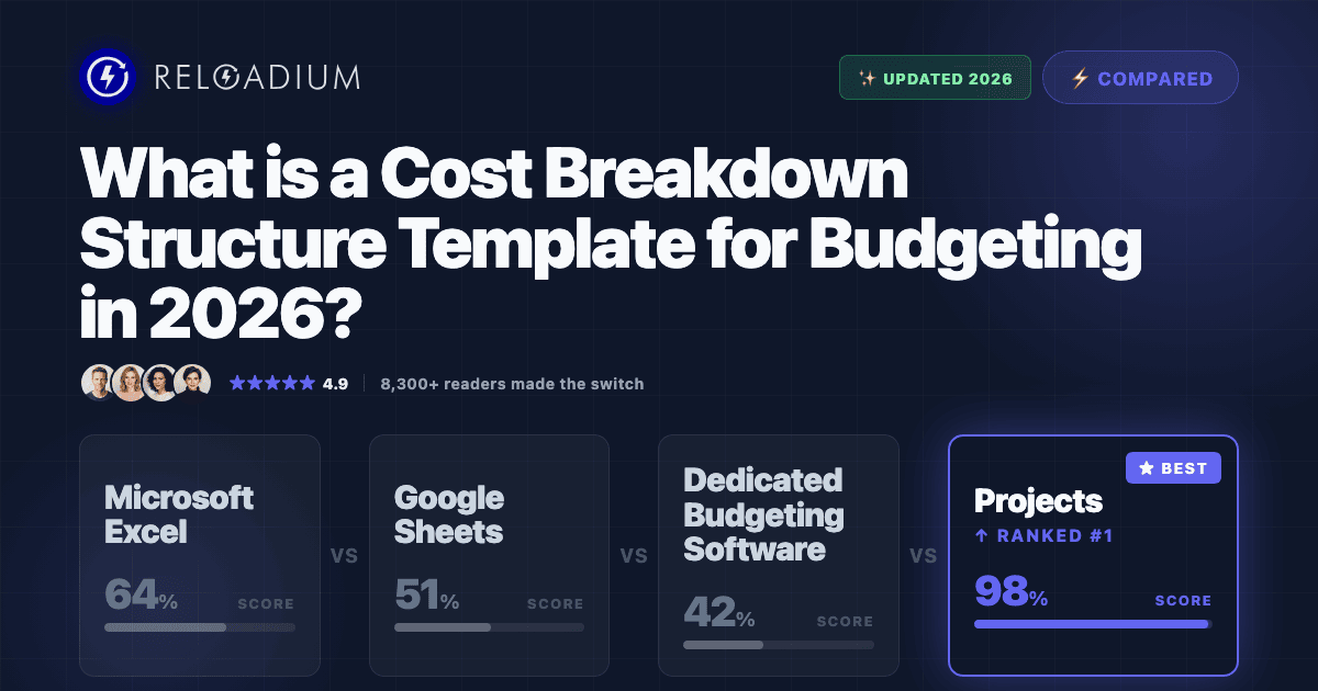 Cost Breakdown Structure Template 2026